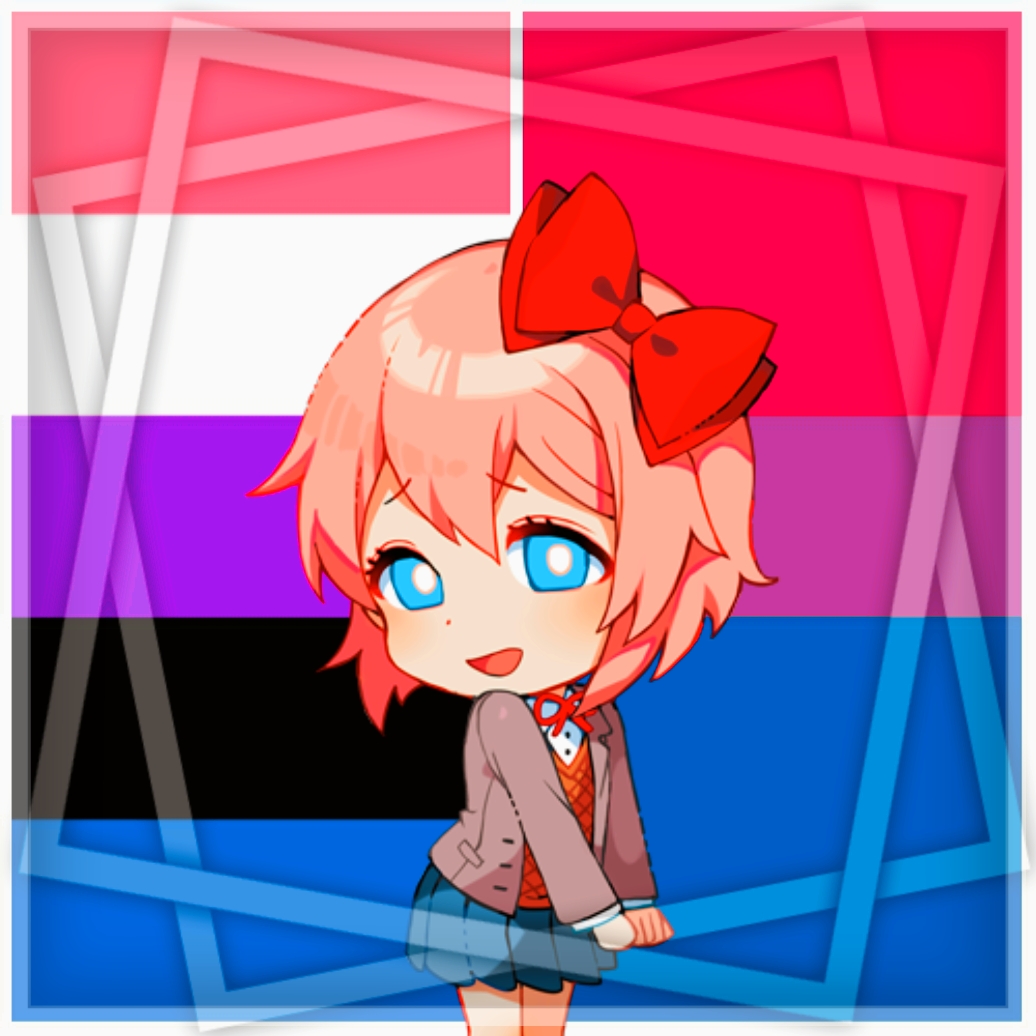 Ddlc Lgbtq Headcanon Icon Sayori By Kimmiearts On Deviantart