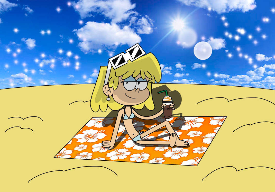 Lori Loud At The Beach By Mariojay03 On Deviantart