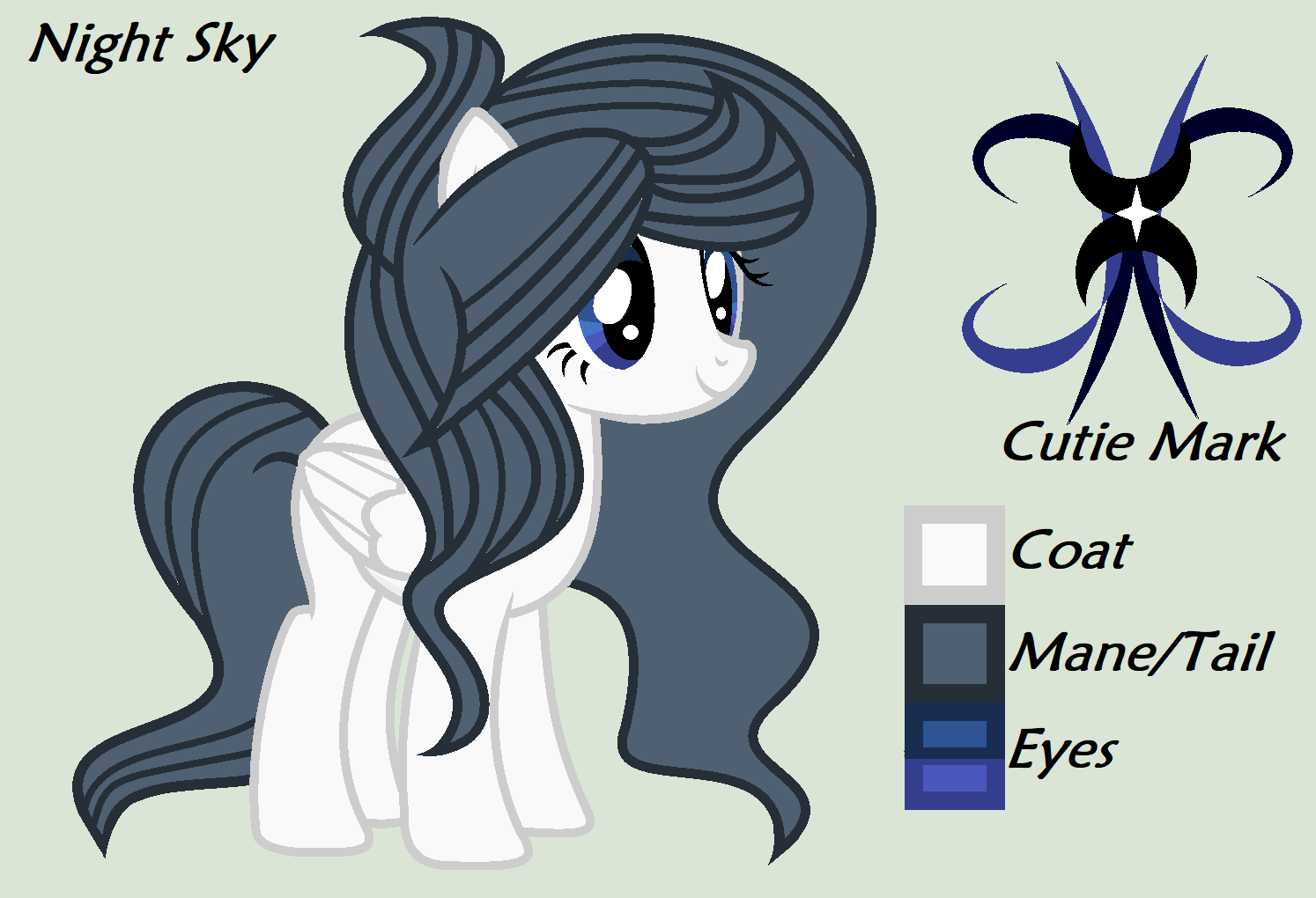 Mlp Oc Night Sky By Lominicinfinity On Deviantart