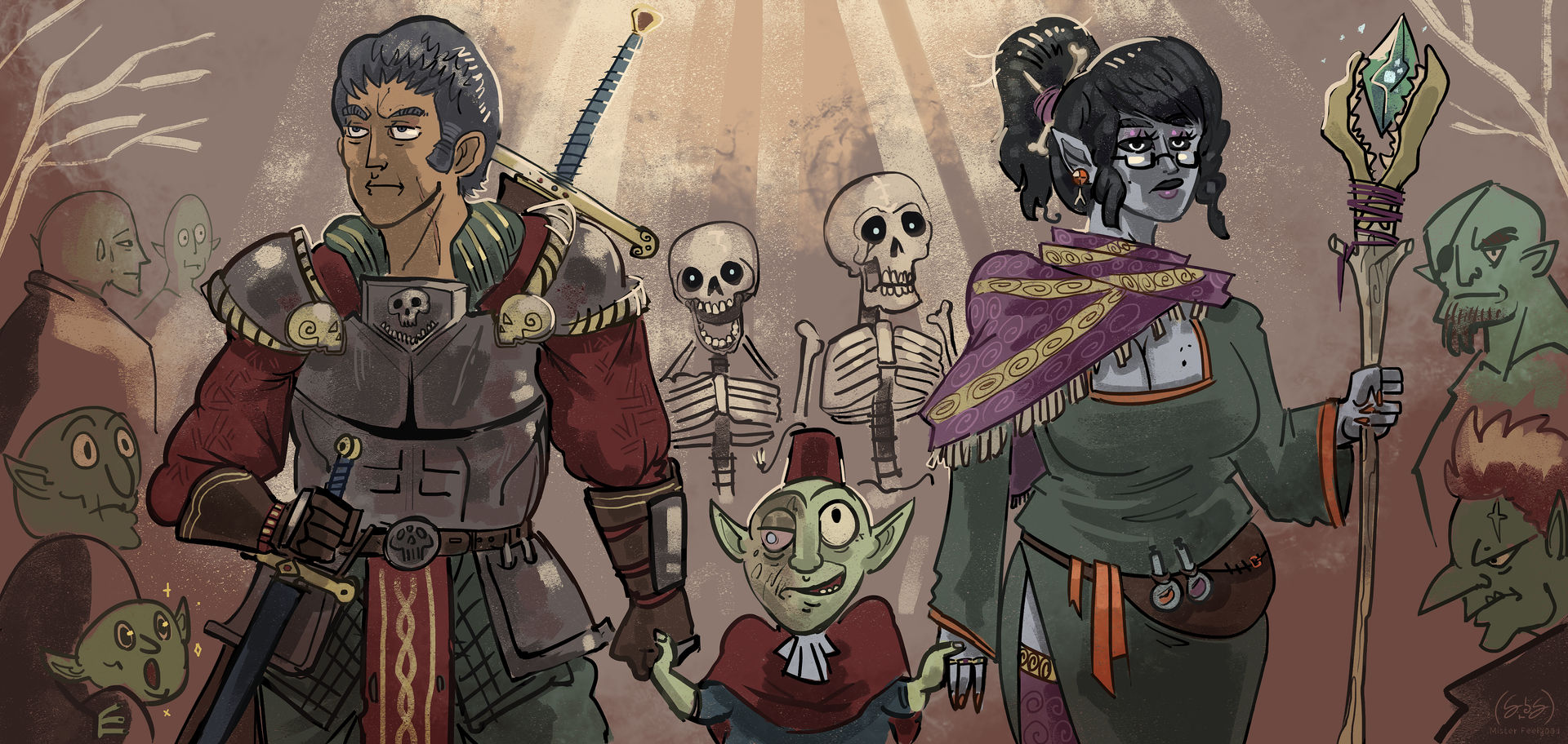 Escort Mission In The Goblin Town By Misterfeelgood On Deviantart