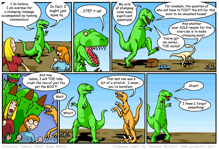 Dinosaur Comics Crossover by DeathbyChiasmus on DeviantArt