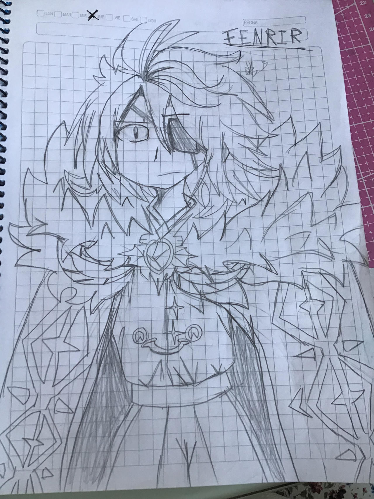Fenrirsketch By Isidorarml On Deviantart