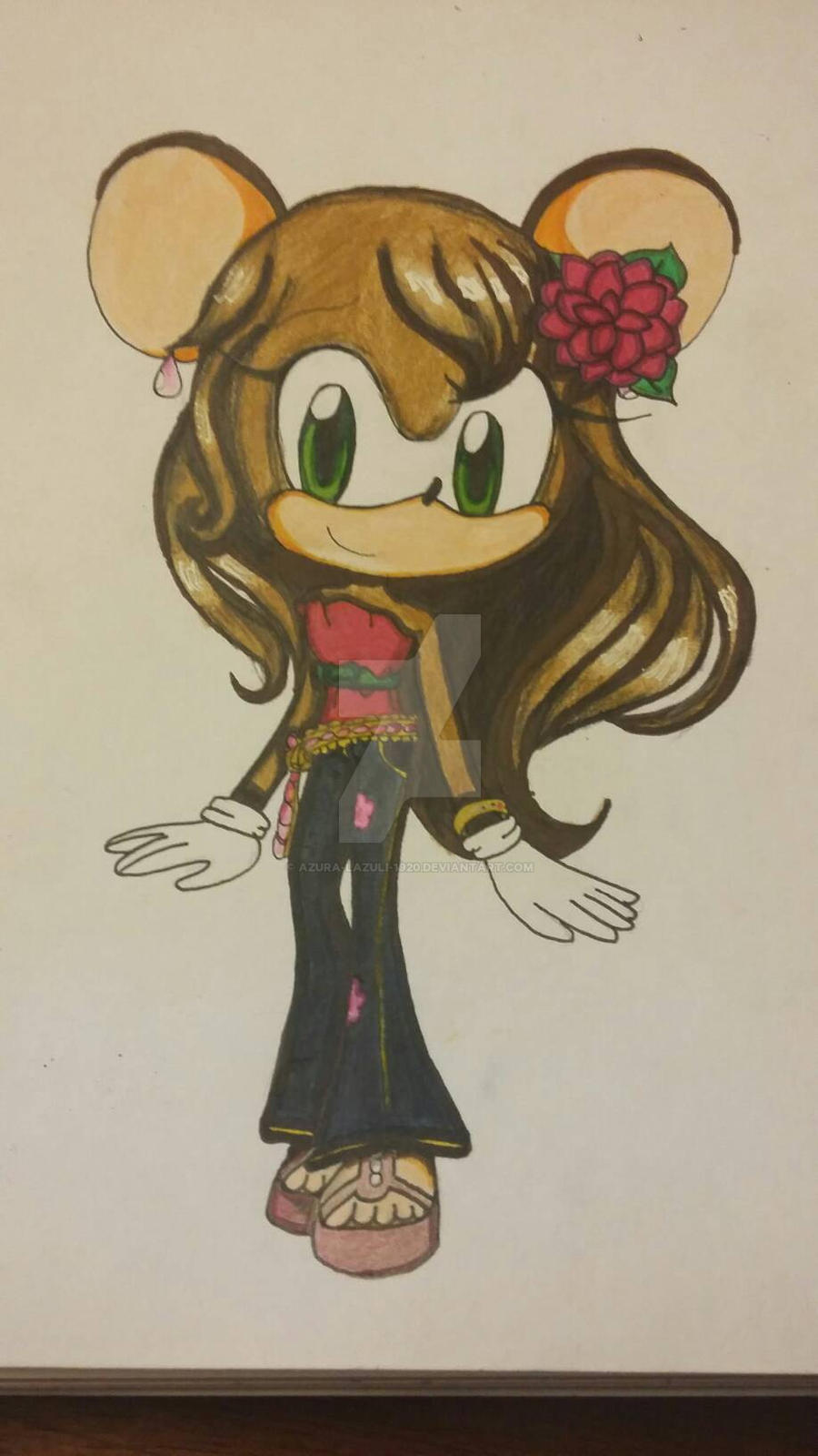 Maria The Mouse My Sonic Oc By Azura Lazuli 1920 On Deviantart