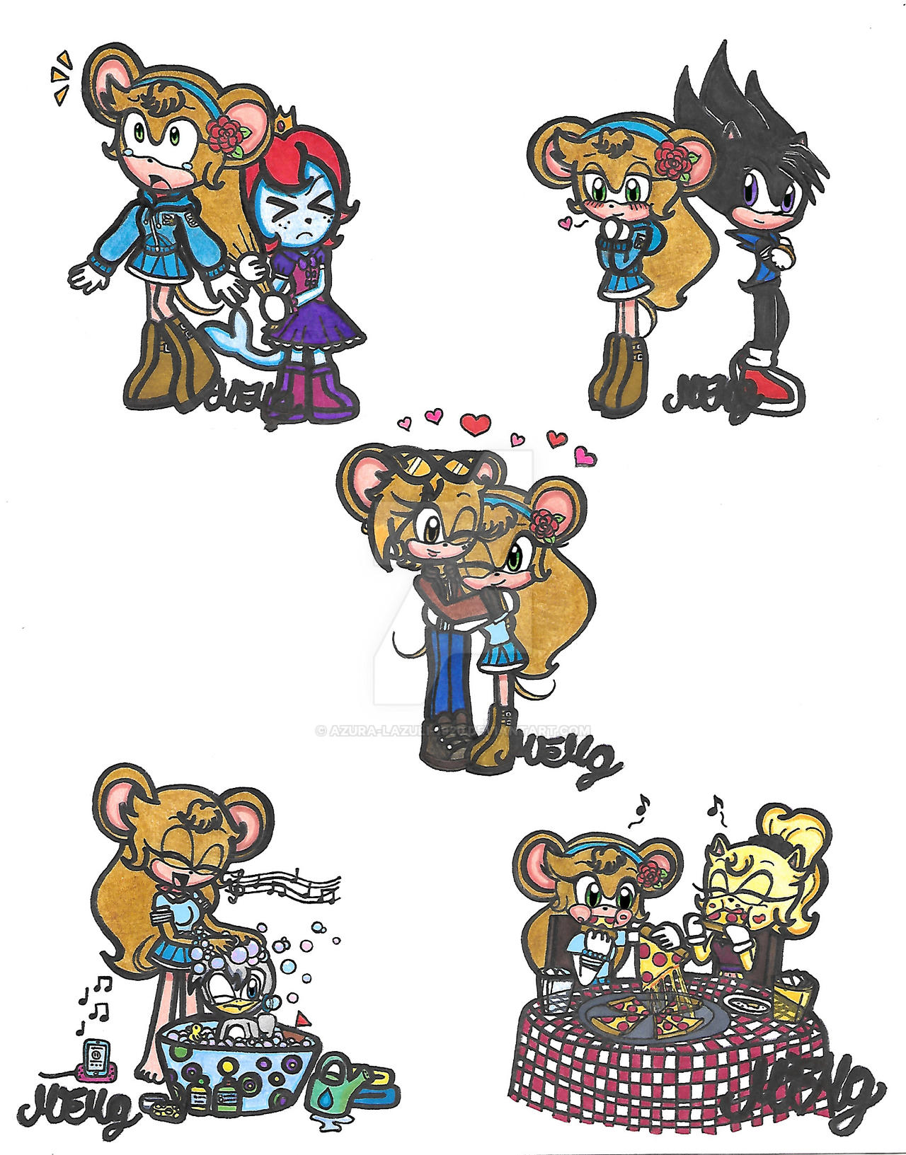 Marias Relationships Sonic Ocs By Azura Lazuli 1920 On Deviantart
