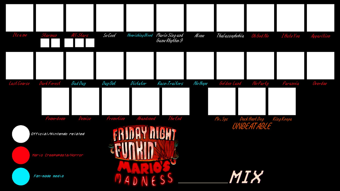 Fnf Mario Madness Mix By Naszircrockett3 On Deviantart
