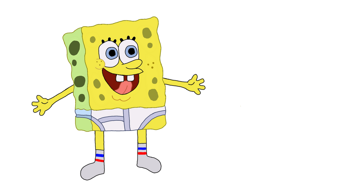 Just Spongebob In Underwear By Zayawaya On Deviantart