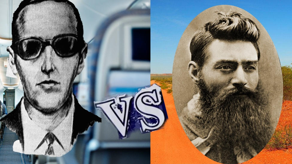 D.B. Cooper vs Ned Kelly by SomeAussieGuy08 on DeviantArt D.B. Cooper vs Ned Kelly by SomeAussieGuy08 on DeviantArt