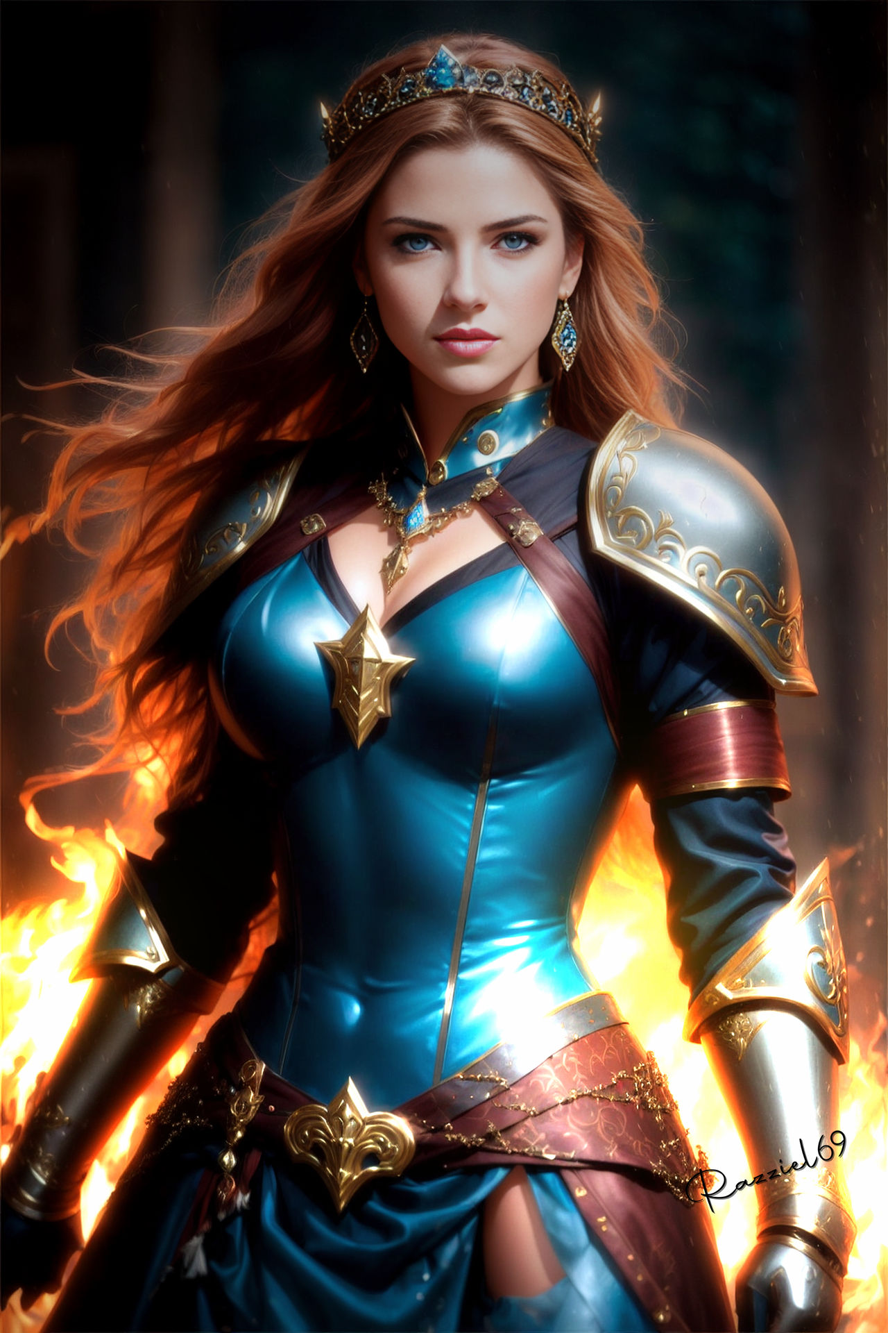 Warrior Princess 19 By Razziel69 On Deviantart