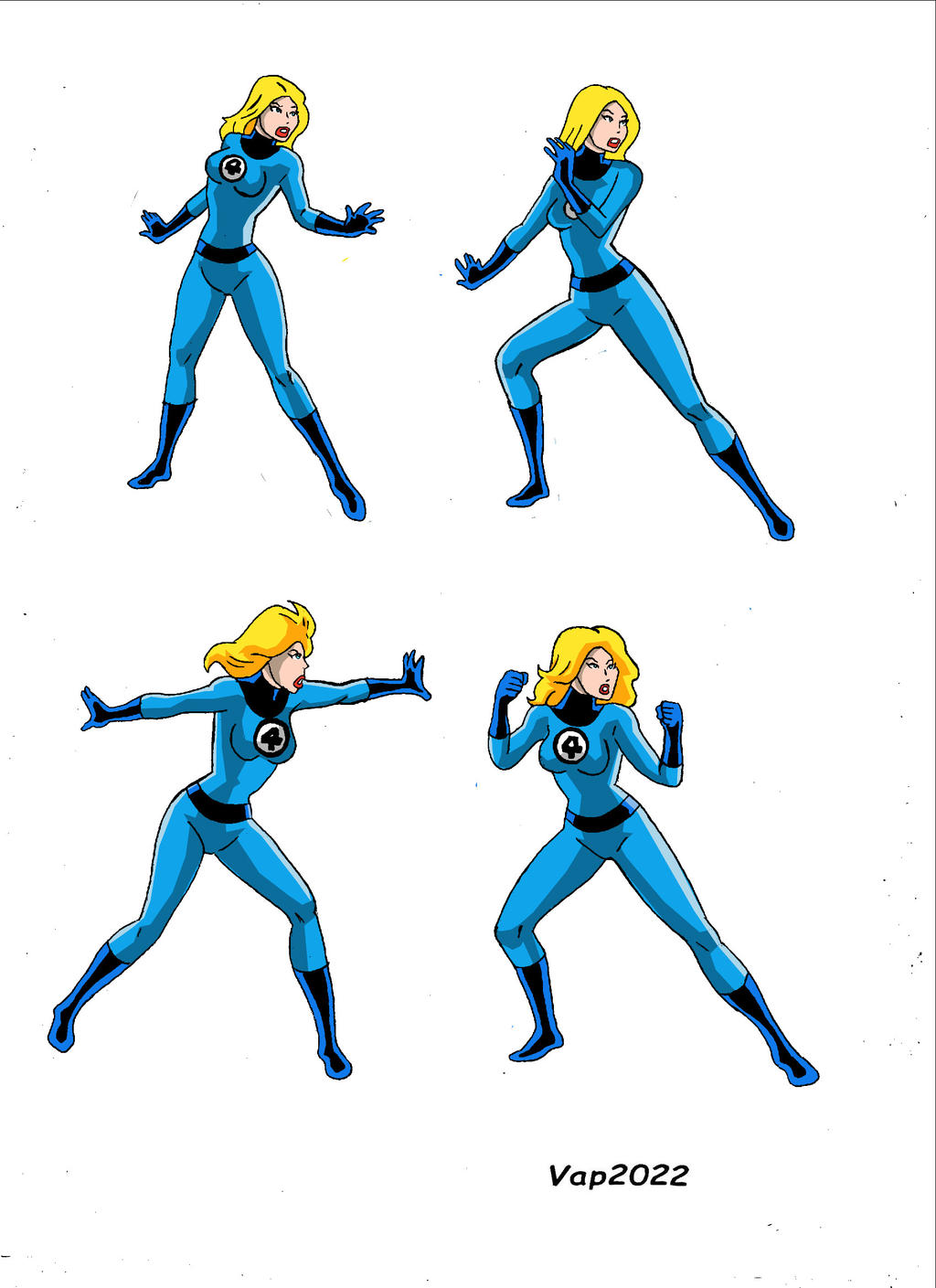 Invisible Woman Sprites 1 By Captainap60 On Deviantart