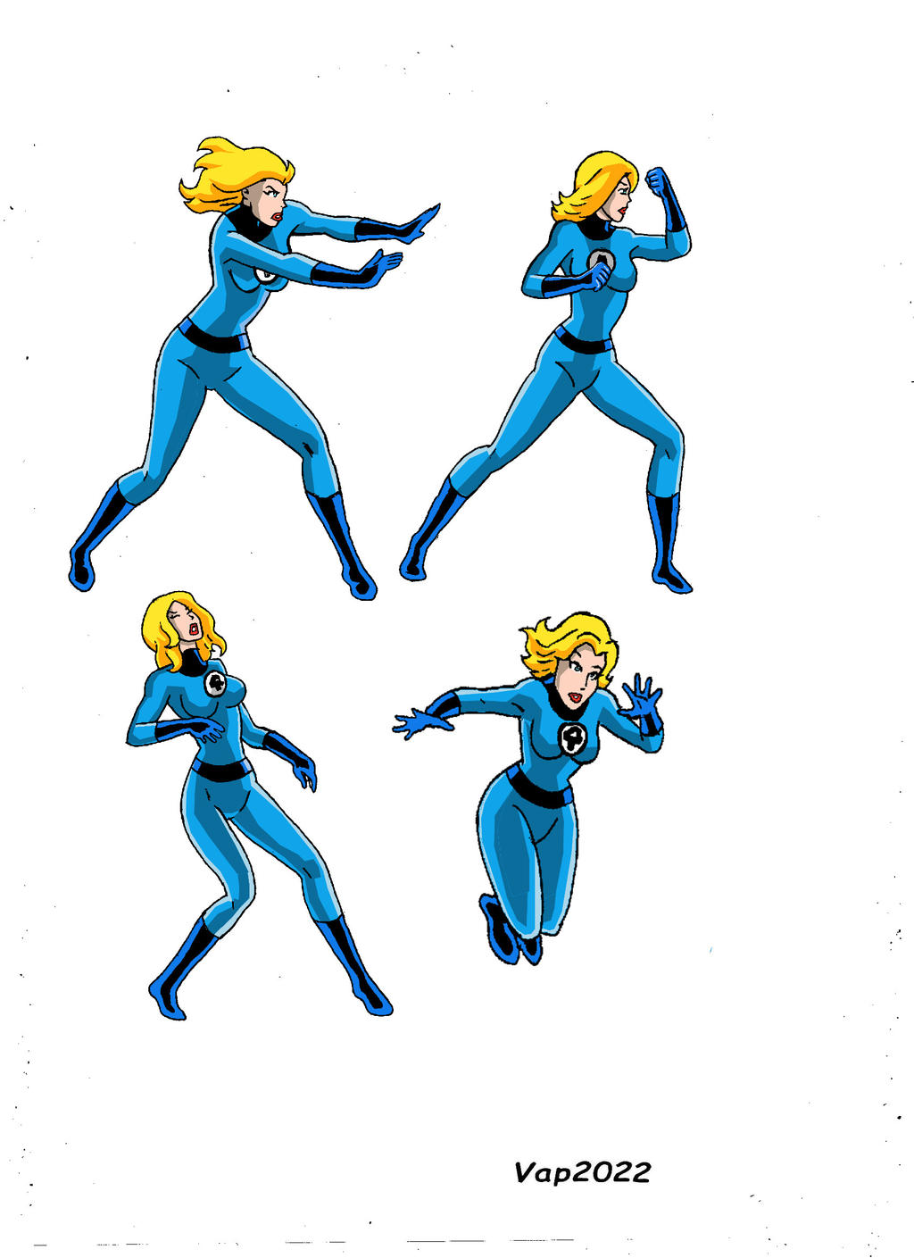 Invisible Woman Sprites 2 By Captainap60 On Deviantart