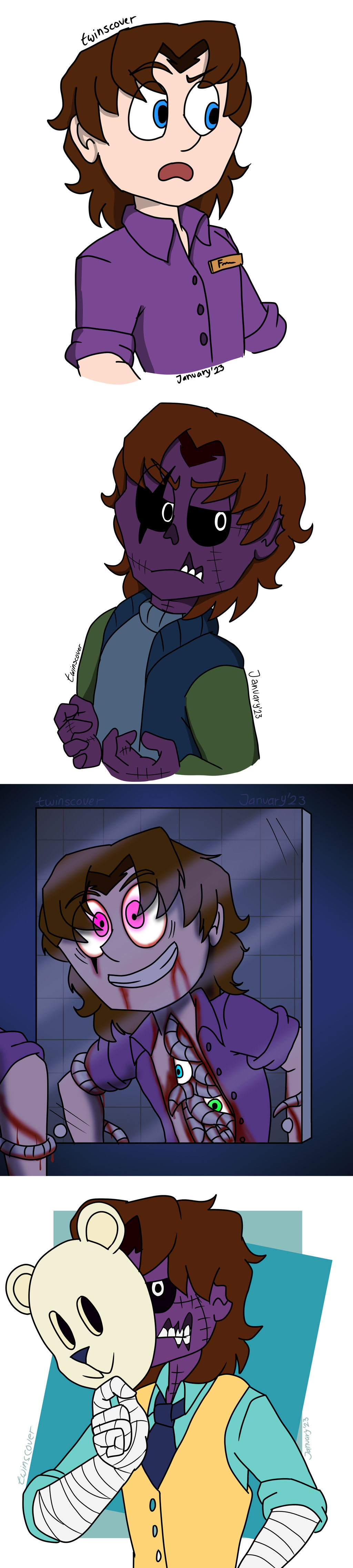 Fnaf Michael Fanart Dump By Twinscover On Deviantart
