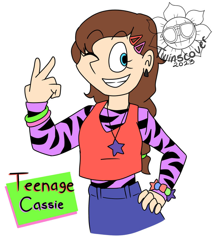 Fnaf Sb Teen Cassie By Twinscover On Deviantart