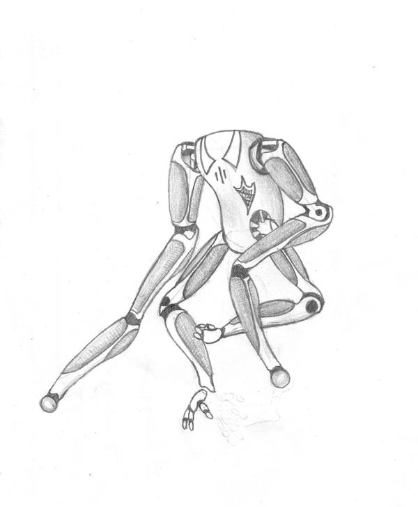 guard bot by shinobuzmed on DeviantArt