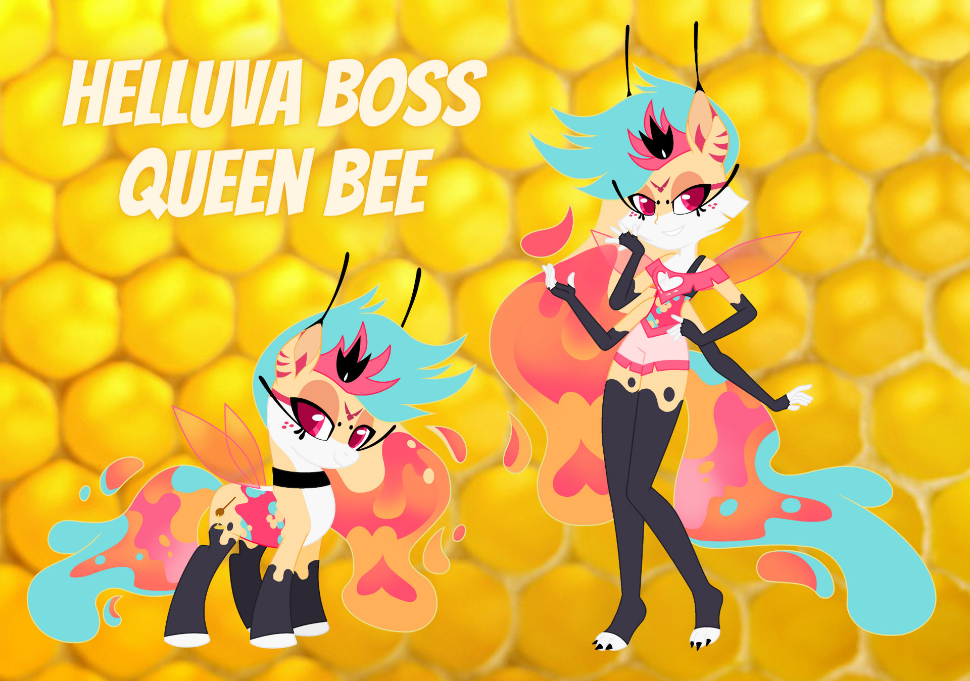 Helluva Boss Queen Bee By Machakar52 On Deviantart