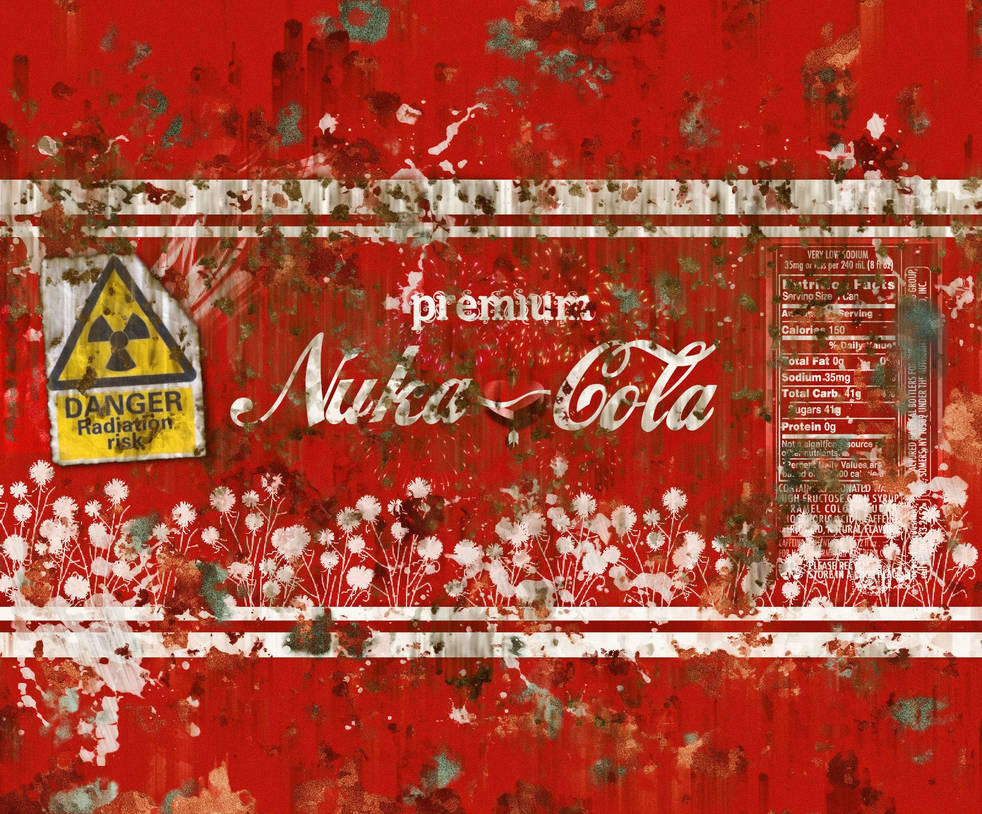 Nuka Cola Premium Can Label By Mercio On Deviantart