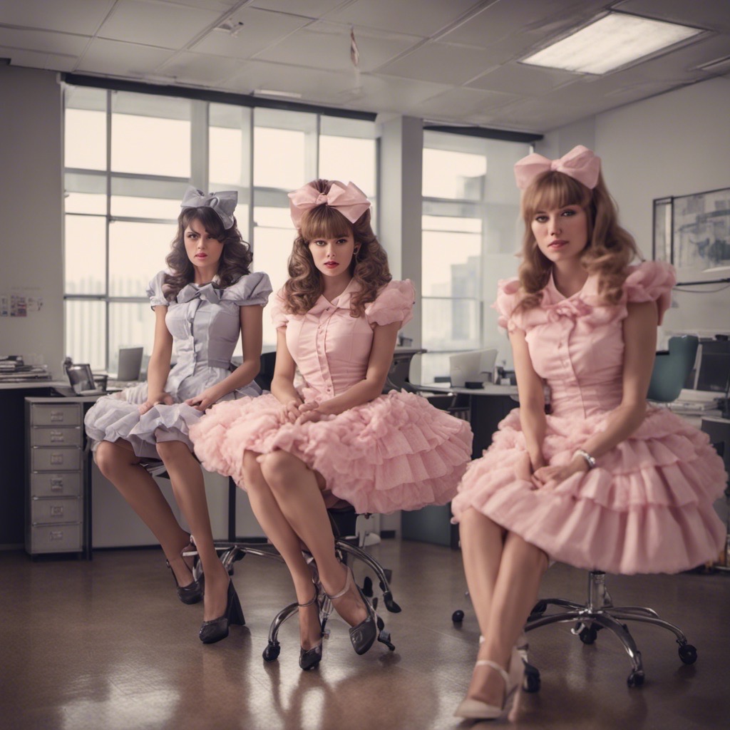 New Office Dress Code Took Some Getting Used To By The Frilly Salon On Deviantart