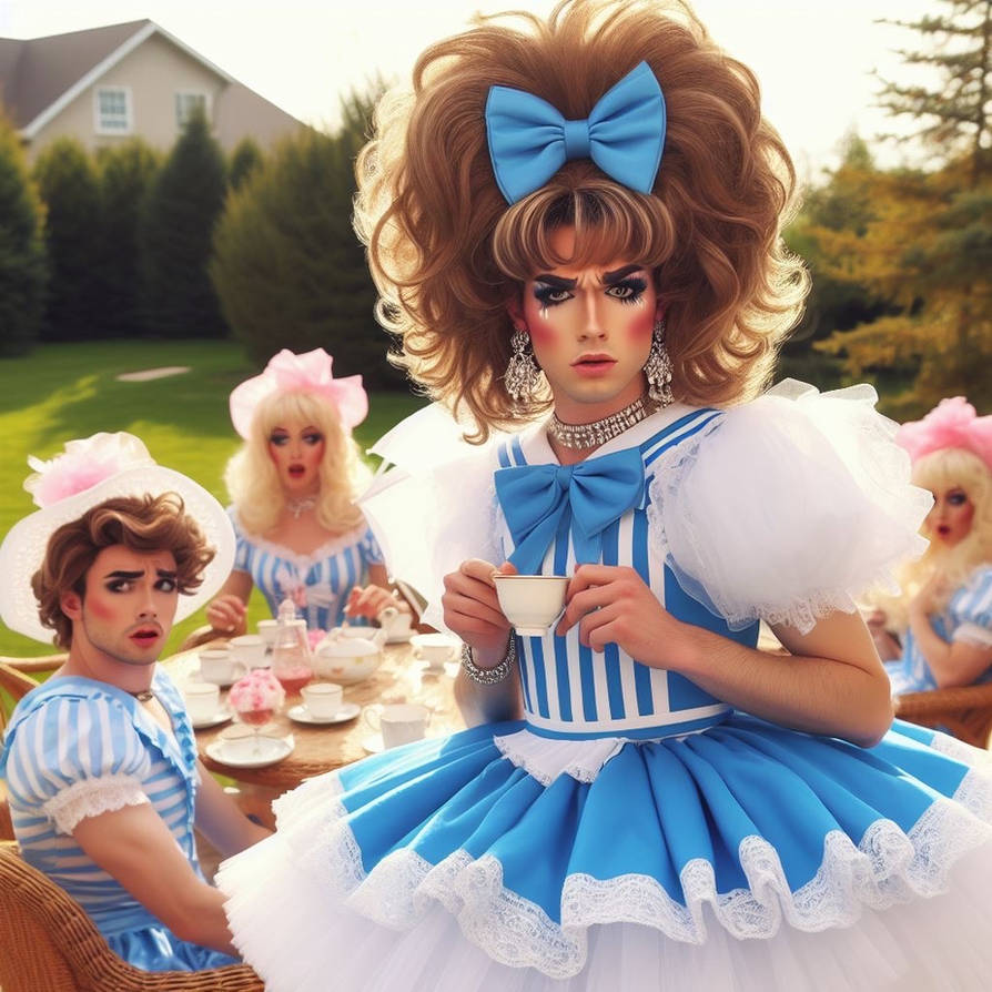 Sissy Tea By The Frilly Salon On Deviantart