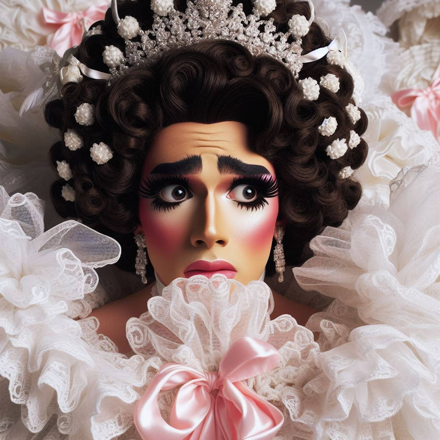 Sissy Bride Before Her Big Day By The Frilly Salon On Deviantart