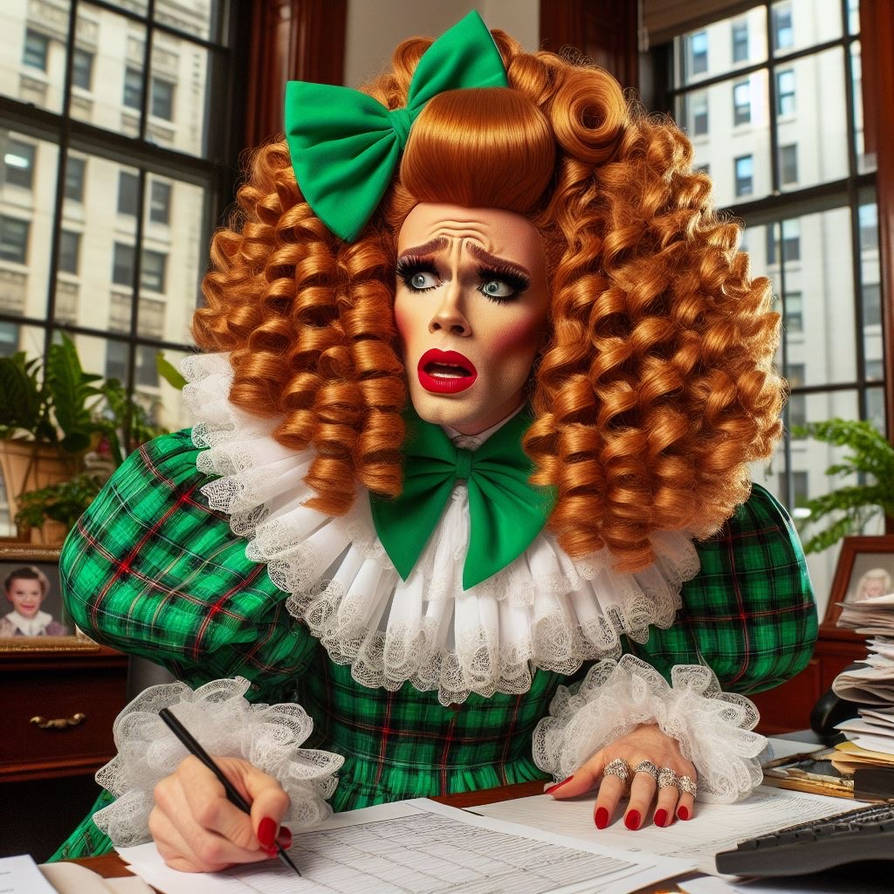 The Clock Always Moves Slower On Sissy Days By The Frilly Salon On