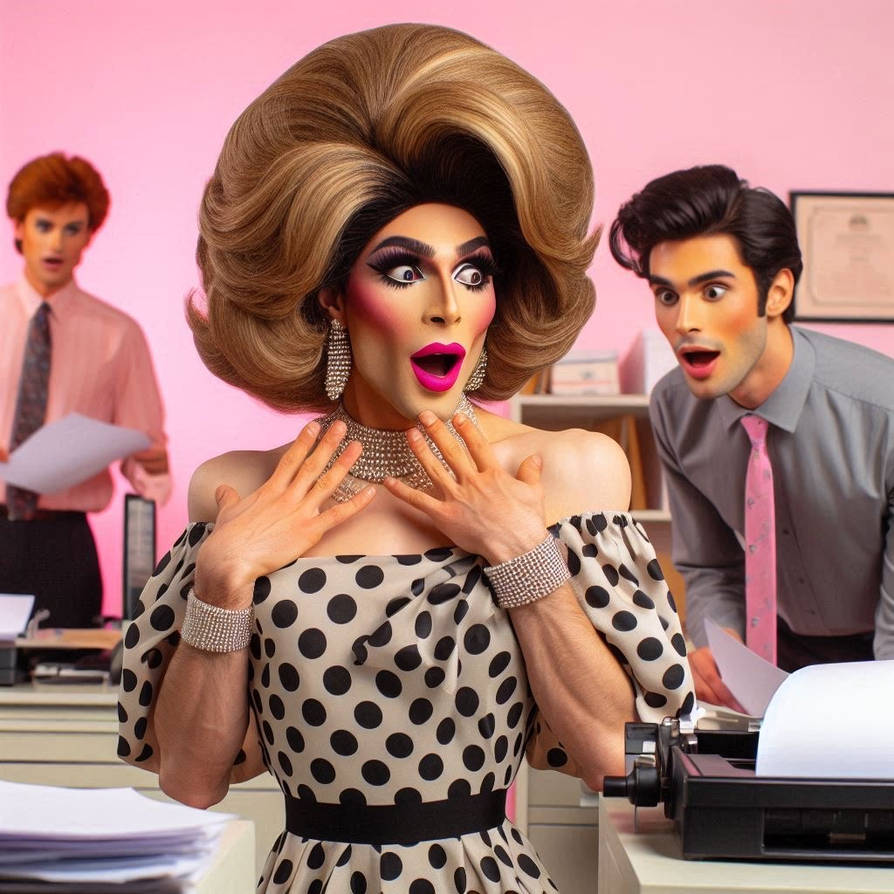 Sissy At Work By The Frilly Salon On Deviantart