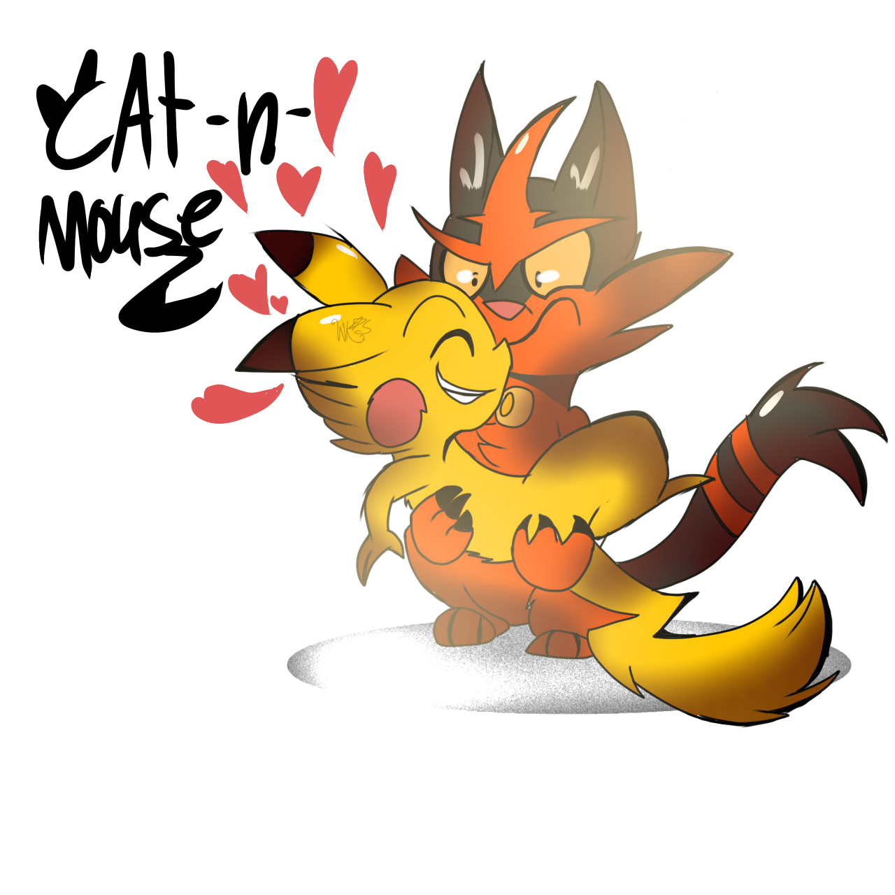 A Little Game Of Cat N Mouse By Mikunaku On Deviantart