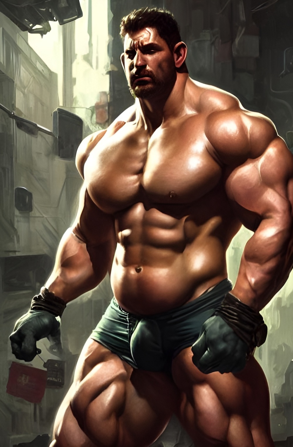 Chris Redfield Muscle Growth By Wildguy2005 On Deviantart