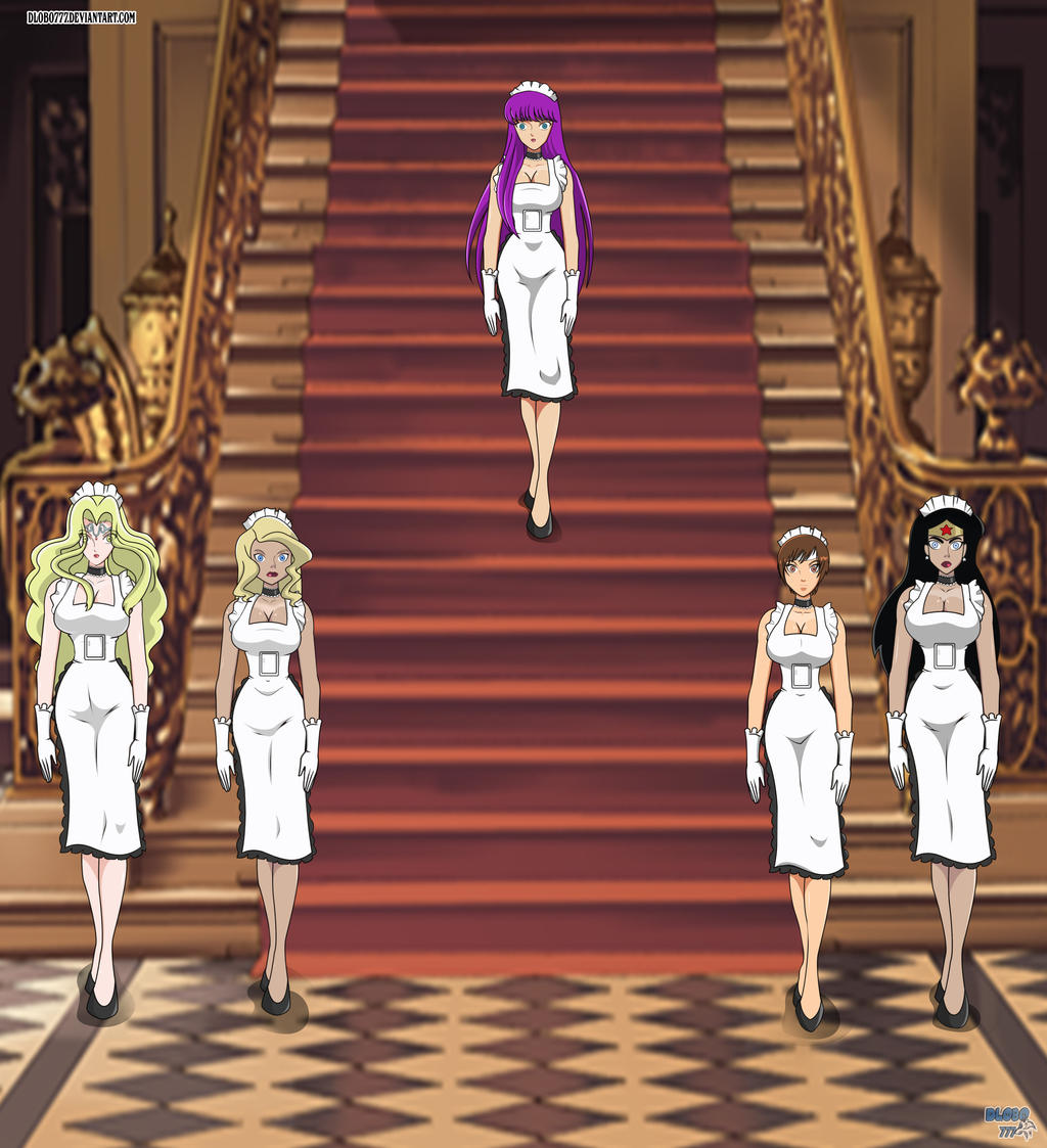 Commission Robot Maid Harem By Dlobo777 On Deviantart