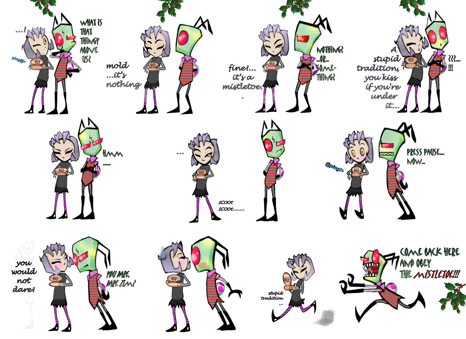 ZAGR Xmas Comic by JasmineAlexandra on DeviantArt