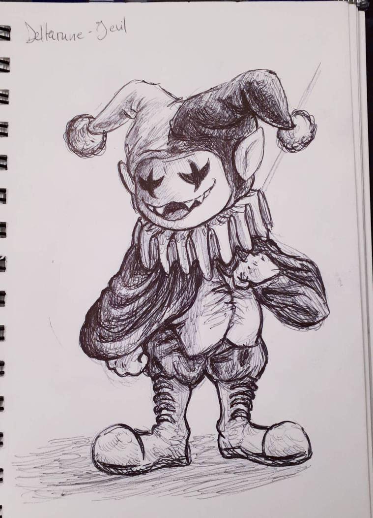 Jevil Doodle By Chitopunky On Deviantart