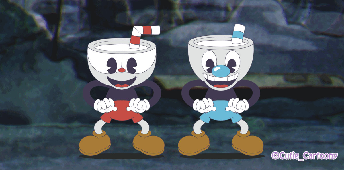 Cuphead X Spooky Month By Kiss The Iconist On Deviantart