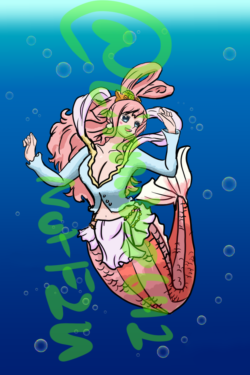 Princess Shirahoshi One Piece By Cinnabar642 On Deviantart