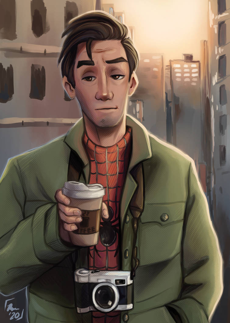 Peter B Parker - Into The Spider-verse By Ikemann5000 On Deviantart