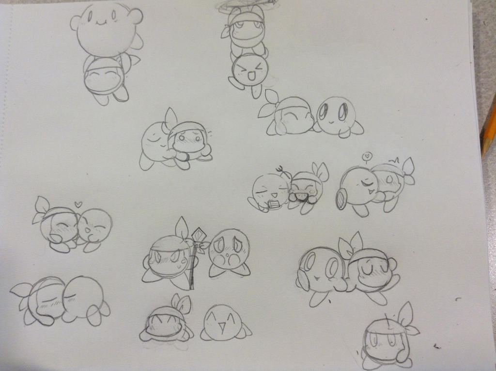 Bandana Dee X Kirby By Nuwari On Deviantart
