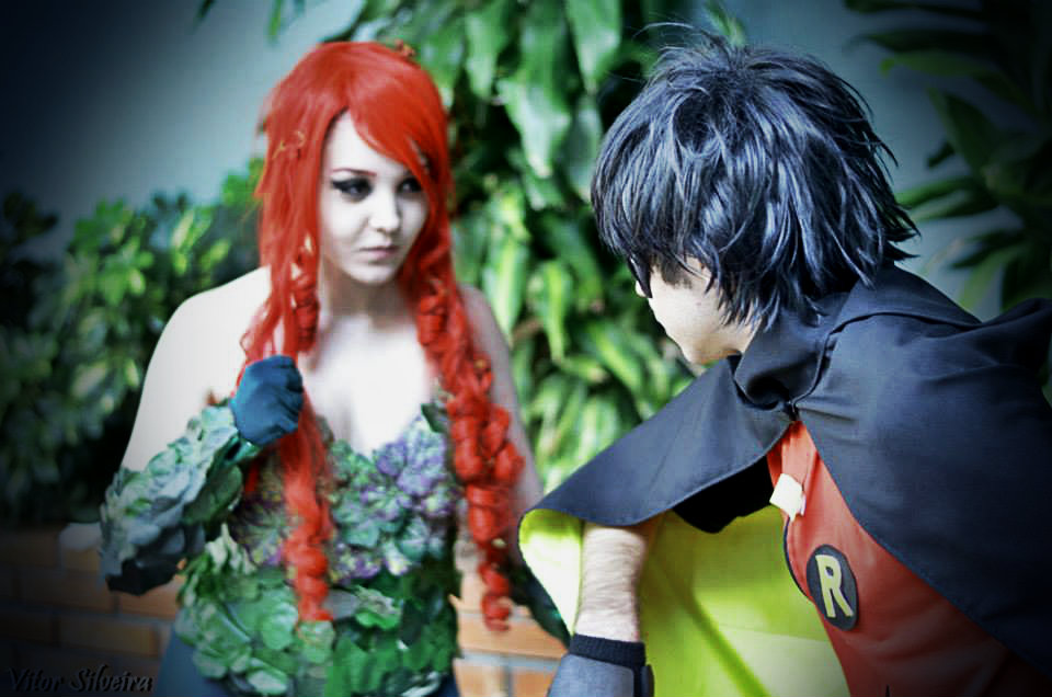 Poison Ivy And Robin By Valllondon On Deviantart