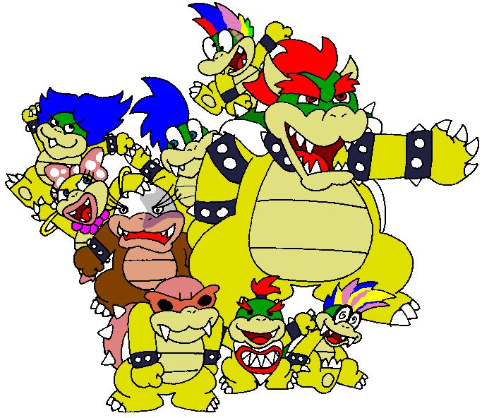 Koopa Family by Iggykoopa66 on DeviantArt