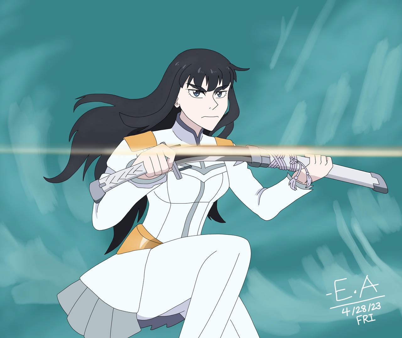 Satsuki Kiryuin Fanart By L2456 On Deviantart