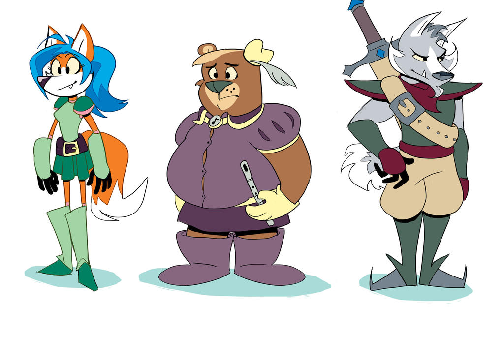 Character Lineup By Vesiel On DeviantArt character-lineup-by-vesiel-on-deviantart