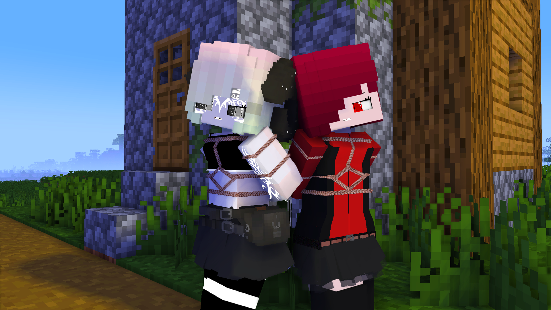 Tara And Gabriella Tied Up In A Village By Plush1234321 On Deviantart