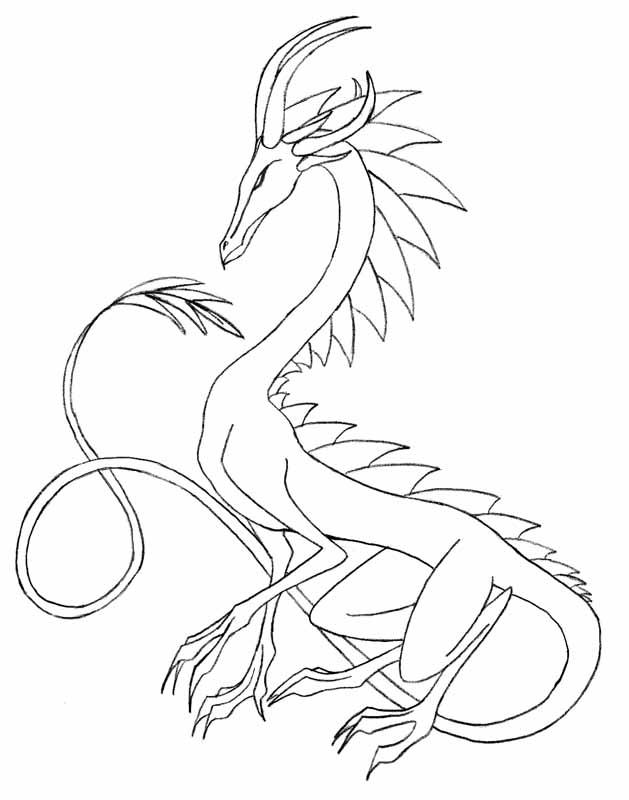 Thin dragon by aurora-starwing on DeviantArt