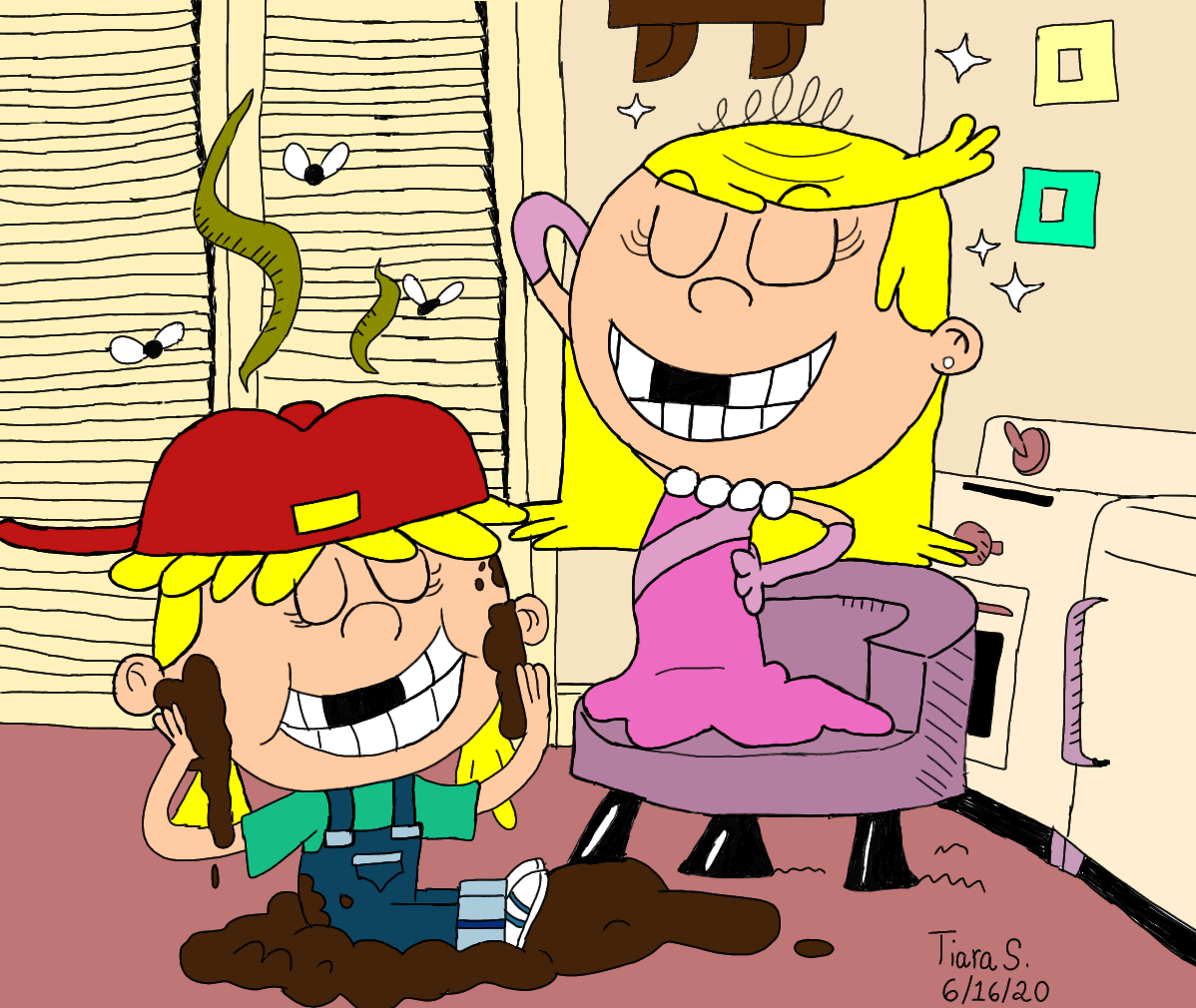 The Loud House Lola And Lana By Iliketrains21 On Deviantart