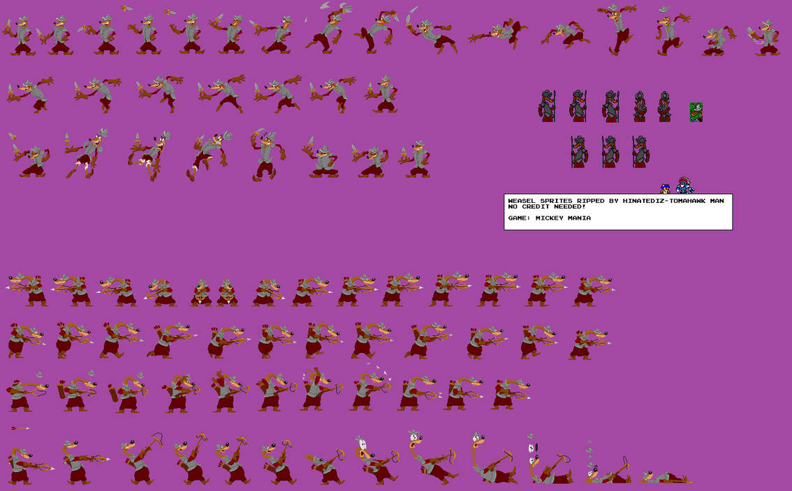 Weasel Guards sprites by Ganbare-Lucifer on DeviantArt Weasel Guards sprites by Ganbare-Lucifer on DeviantArt