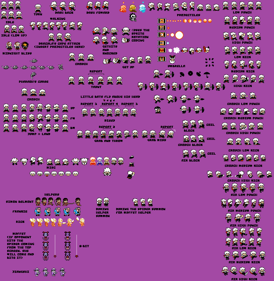 Kid Dracula Sprites for MUGEN by Ganbare-Lucifer on DeviantArt Kid Dracula Sprites for MUGEN by Ganbare-Lucifer on DeviantArt