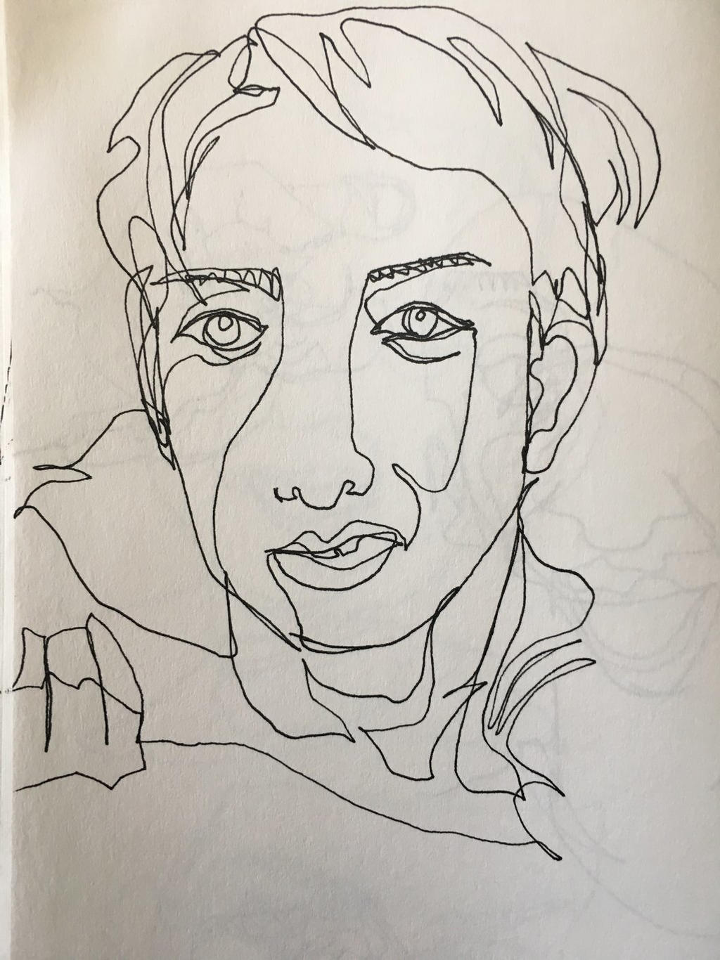 Contour Drawing By Killchick On Deviantart