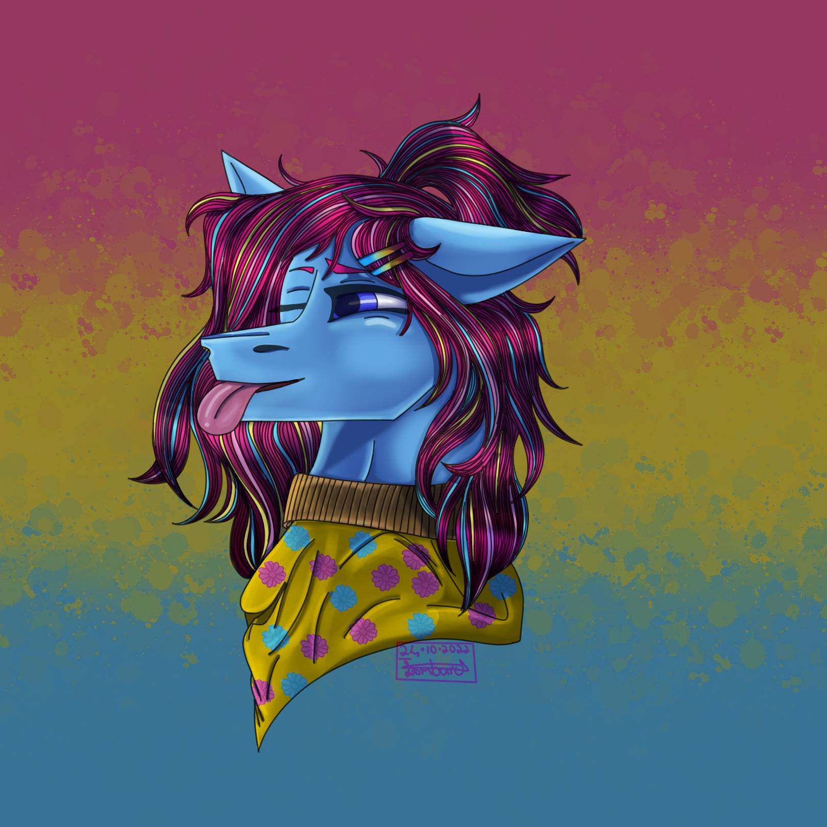 Pansexual As An Mlp Character By Awolfnamedluna101 On Deviantart