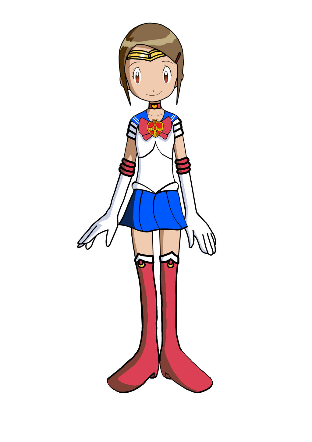 02 Hikari Yagami Sailor Moon Outfit S Version By Rollyagami02 On Deviantart