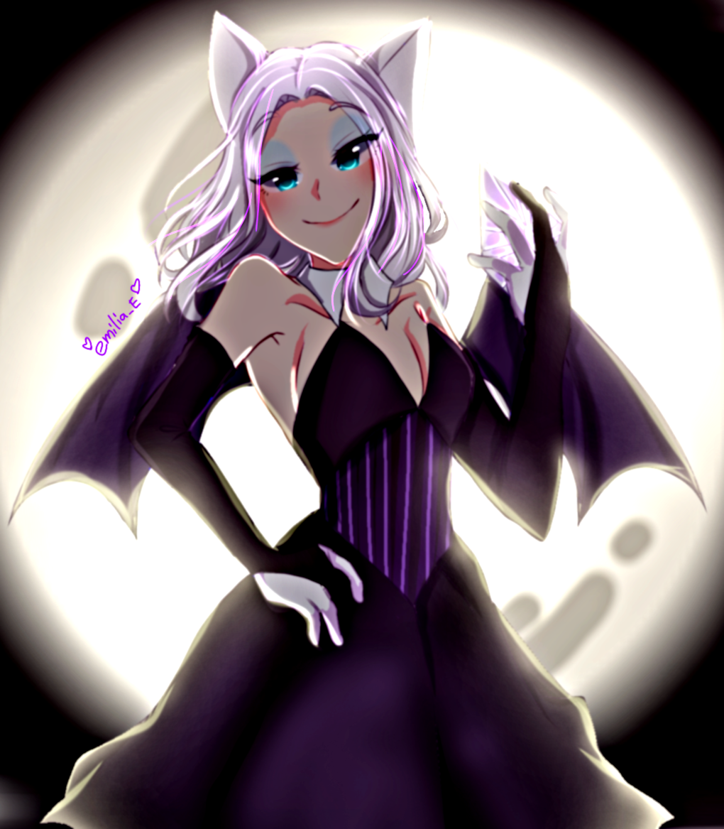 Rouge The Bat Human Version Redraw By Emiliaeily On Deviantart