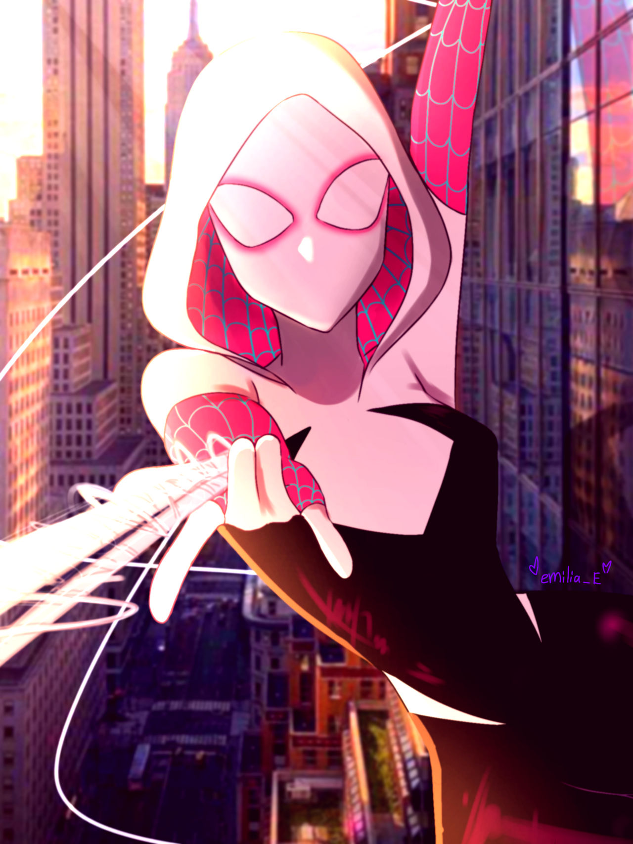 Spider Gwen By Emiliaeily On Deviantart