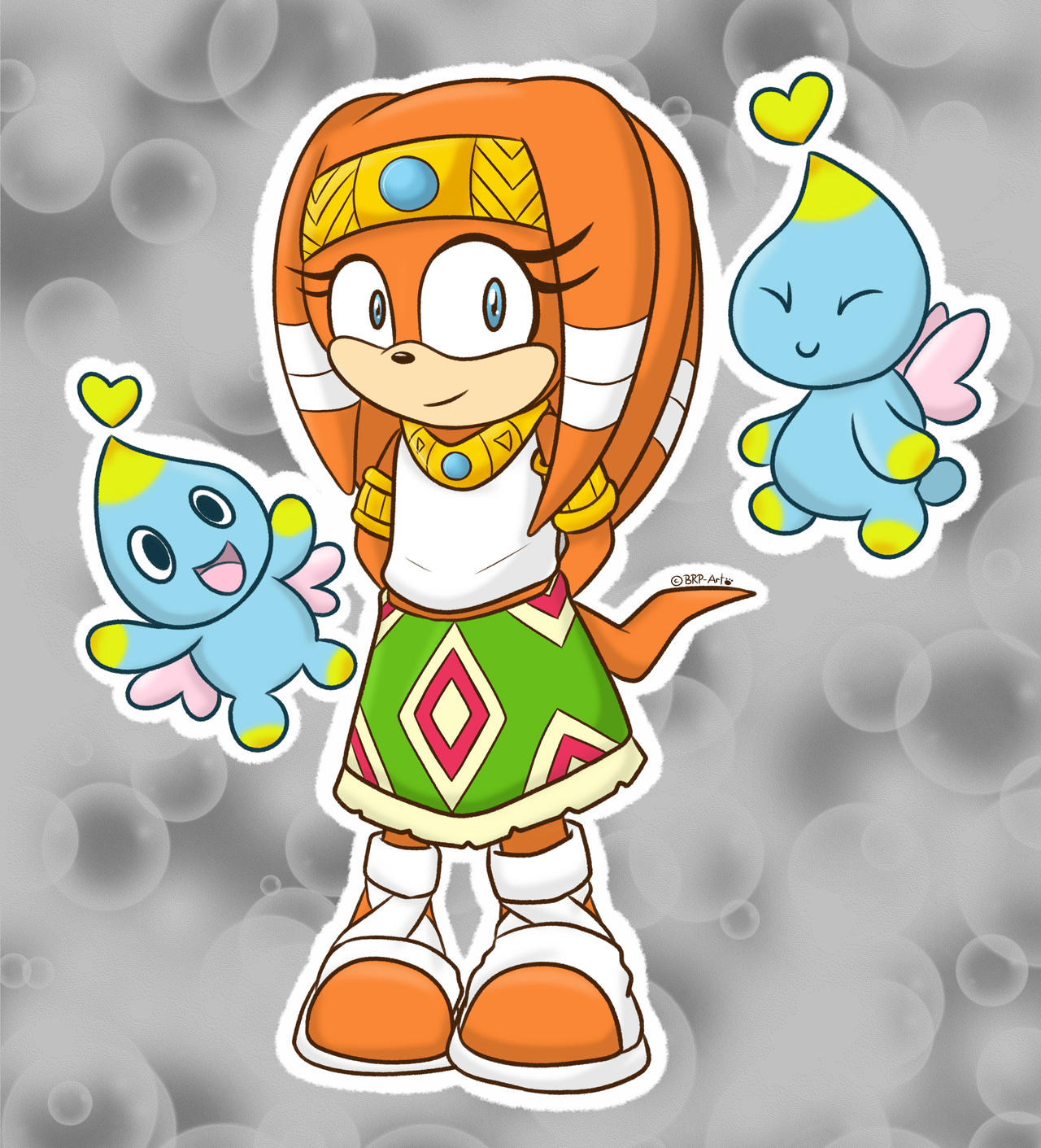 Sonic - Tikal the Echidna by BRP-Art on DeviantArt Sonic - Tikal the Echidna by BRP-Art on DeviantArt