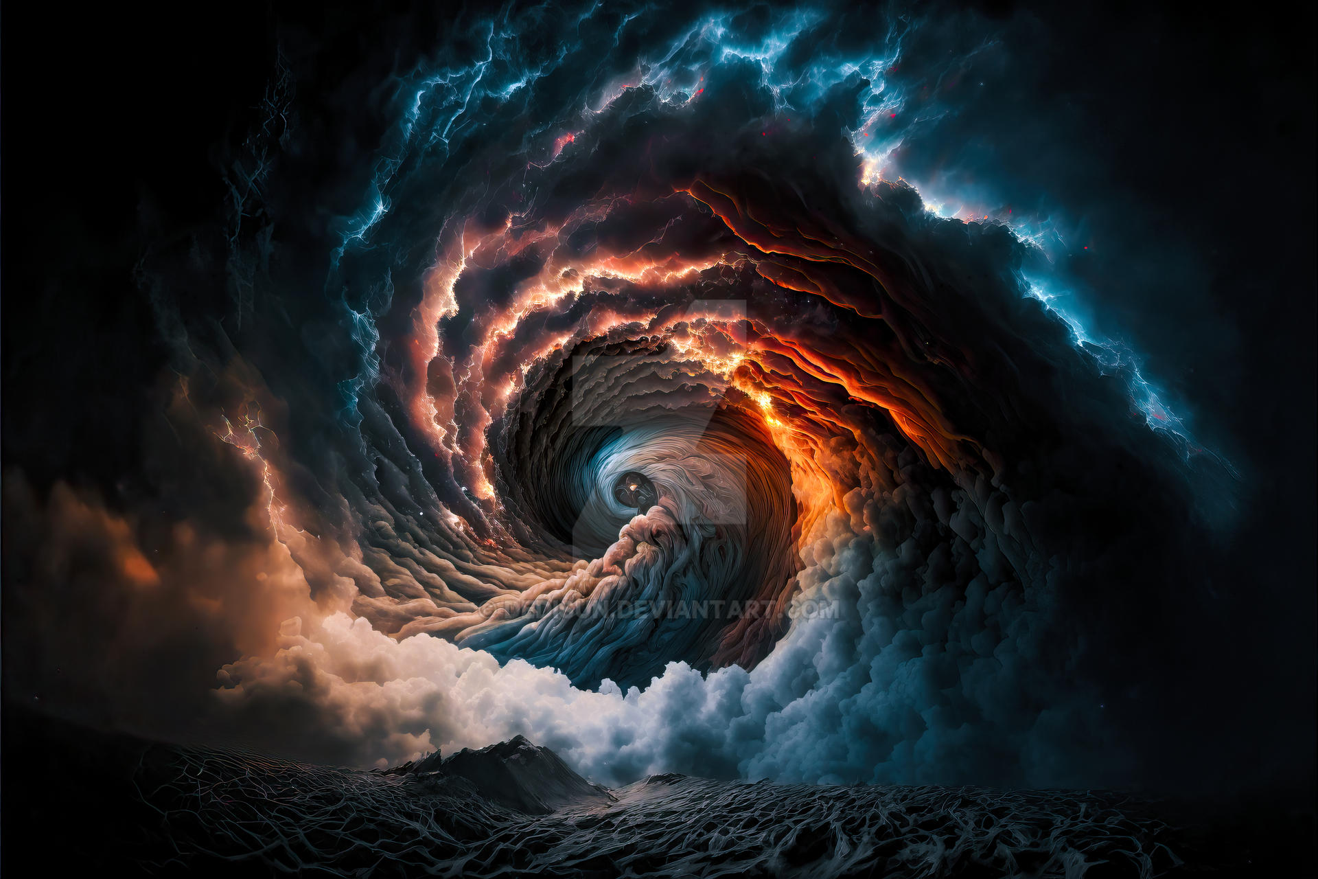 Eye Of The Storm By Dedisun On Deviantart