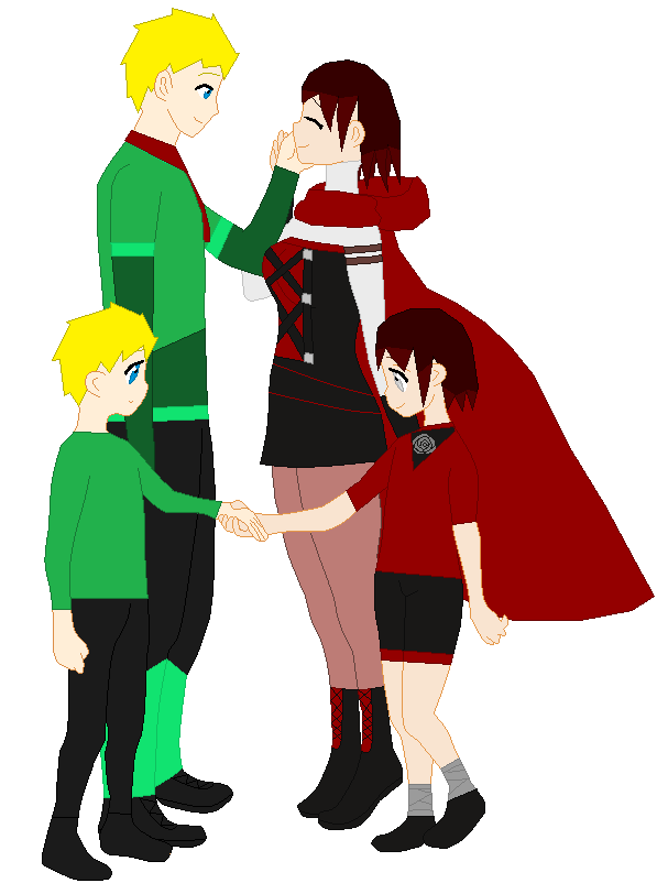 Rwby Oc Roland And Ruby By Rolandwhittingham On Deviantart
